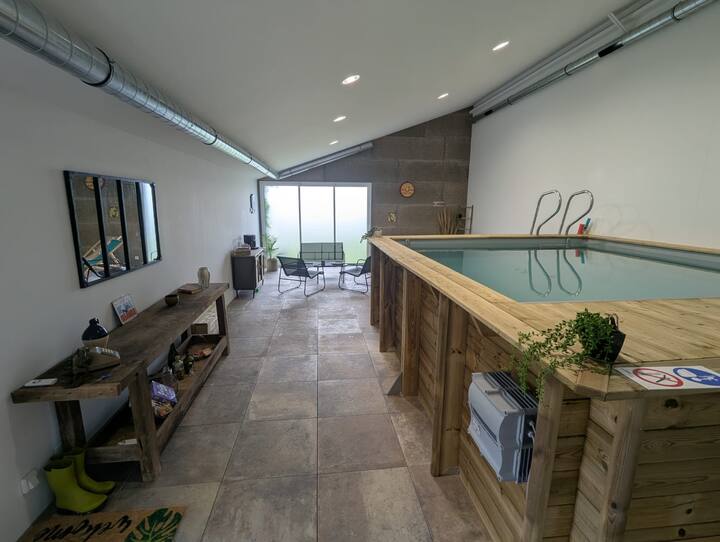 Maison De Famille Avec Espace Piscine Pour 8/12 - La Faute-sur-Mer