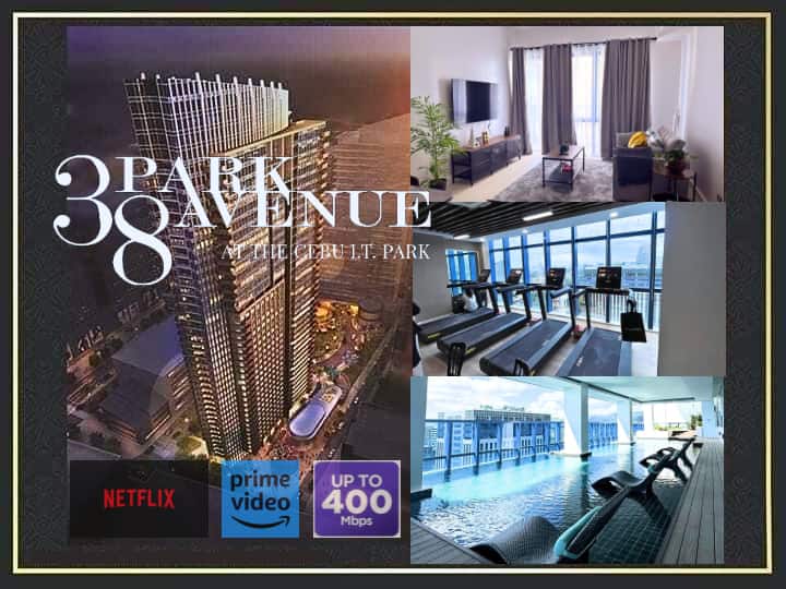 Spacious 1br Great Sunrise View @ 38 Park Cebu - Cebú