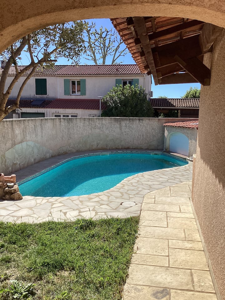Chambre Privée Accès Piscine - Allauch