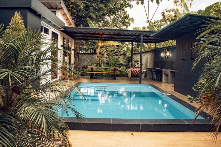 Casa Con Piscina Y Naturaleza Con Luz 24horas - Pastaza