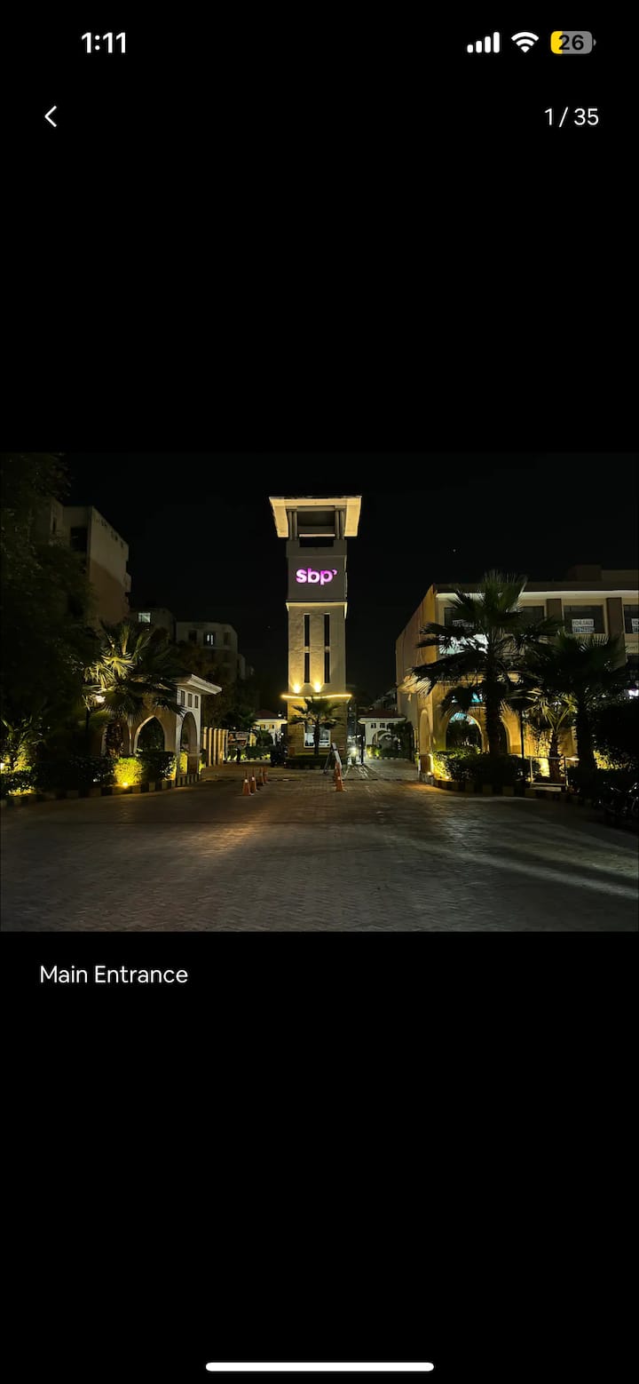 Cozy Independent 1bhk Calm, Peaceful With Privacy - Mohali