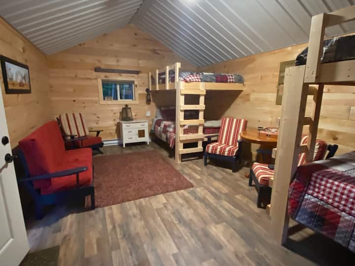 Cabin 4: Bunk House - Presque Isle, ME