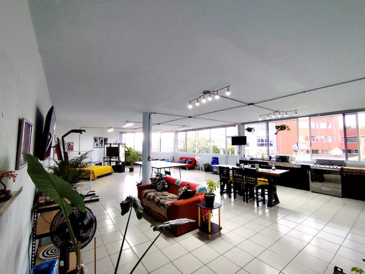Appartement Loft éQuipé, Central Et Confortable. - Xalapa