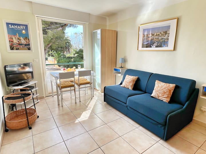 "L'azur" Sanary Centre, Parking, Climatisation - Sanary-sur-Mer