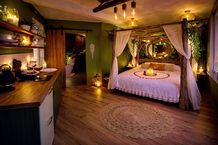 Jungle Romantique Spa & Cinéma Sous Les Arbres - Amiens