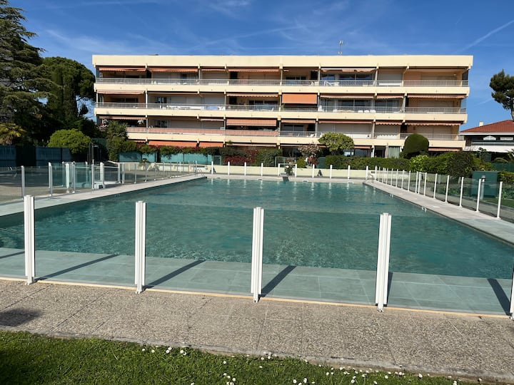 Piscine Parking Privé Clim Aperçu Mer - Antibes