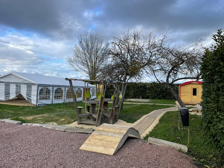 Ensemble 4 Tipis Bois 16 Places - Saumur
