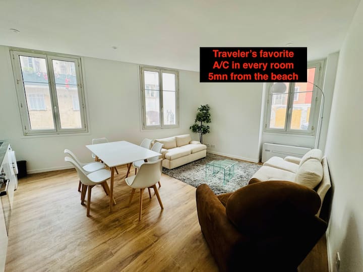 Old Nice, Le Couvent, Gorgeous Flat With A/c - Nice