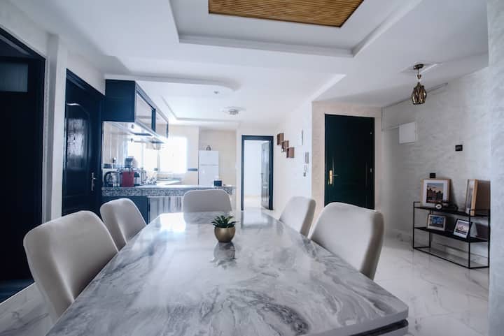 Confortable, Climatisé & Neuf, 4 Chambres 140 M2 - Agadir