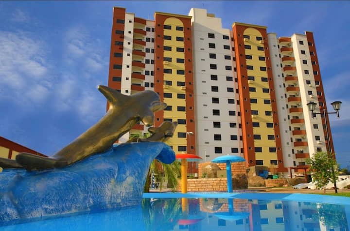 Apt Confortável - Golden Dolphin - Caldas Novas