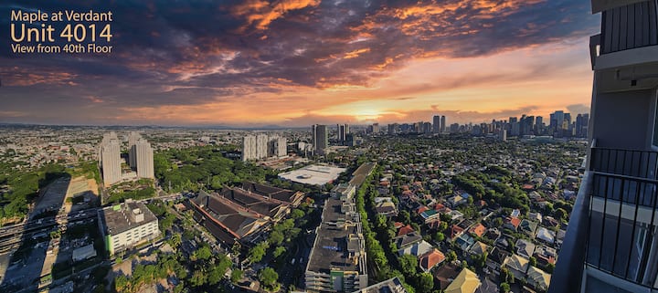 1-bedroom Condo - 40th Floor - Magnificent Views - Pasig