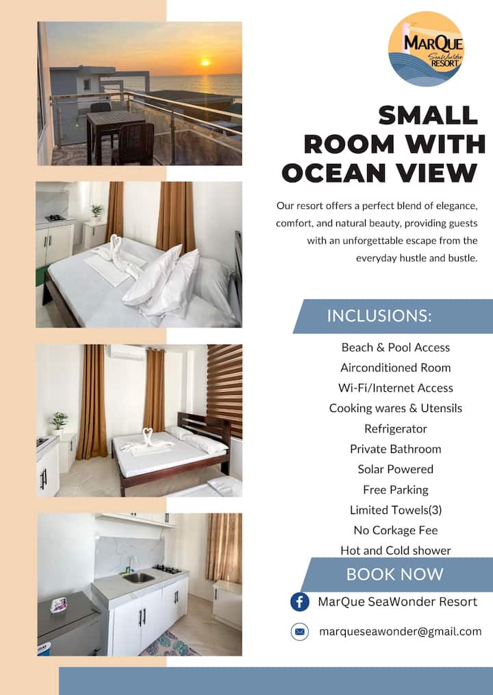 Patar Beachfront Room With Ocean View &Pool Access - Bolinao
