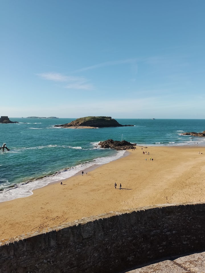 Appartement Avec Vue Sur Mer Et Terrasse - Erquy
