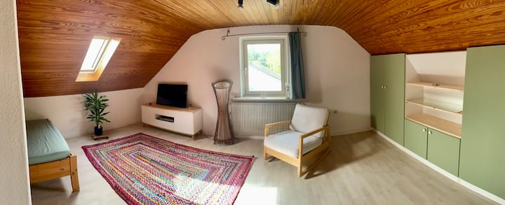 Helle Dg-wohnung In City-nähe - Erlangen