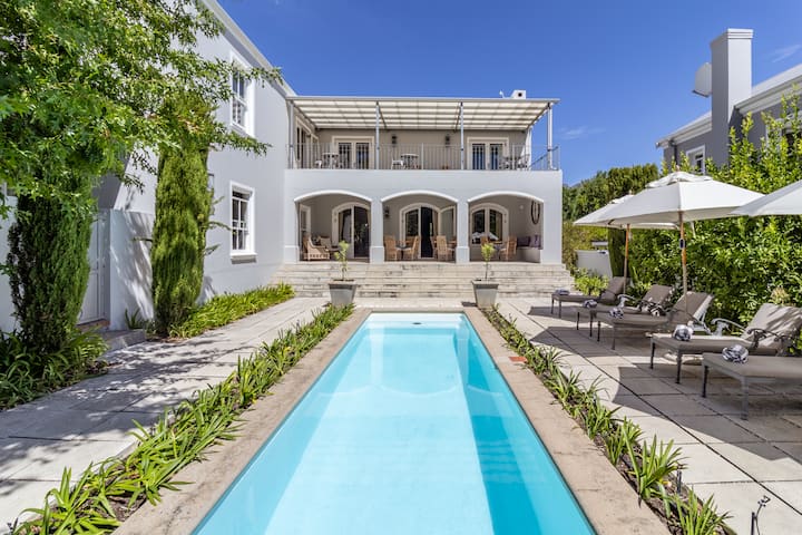 Peaceful 5br Home W/ Fireplace, Mntain View &Braai - Franschhoek