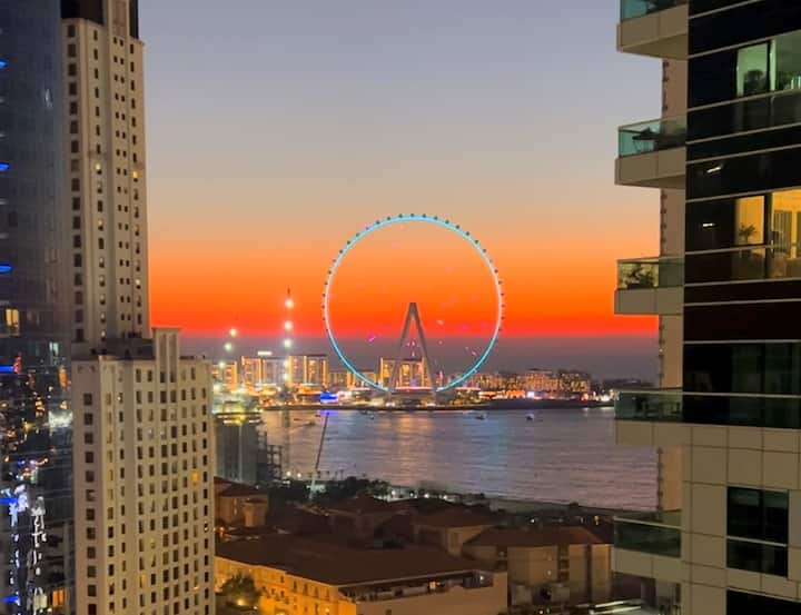 Dreamy Marina Escape | Elegant Studio W/ Sea Views - Dubai