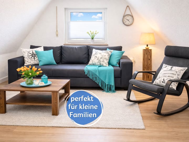 Strandnahe Fewo Für Kleine Familien & Paare - Bensersiel