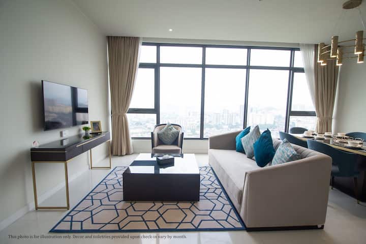 Pavilion Embassy Suites 3br 5 Pax Klcc - Kuala Lumpur