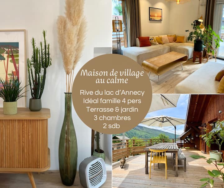 Maison De Village Cosy - Rive Lac D’annecy - Doussard