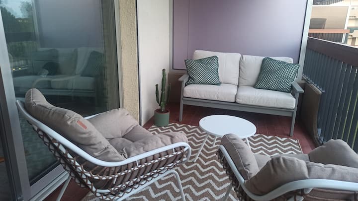 Idéal Familles/groupes, Moderne, Terrasse, Parking - Île du Levant