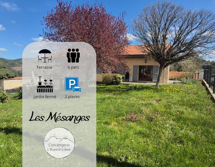 Les Mésanges - Jardin - Nature - Brioude