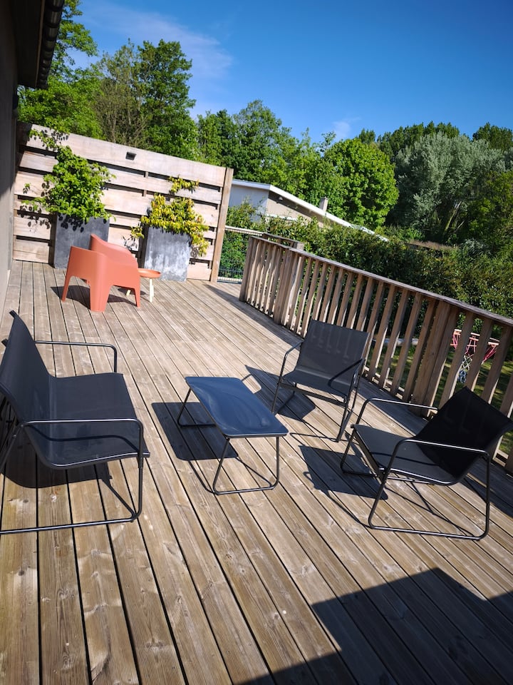 Maison Meublée Privative - Hardelot-Plage