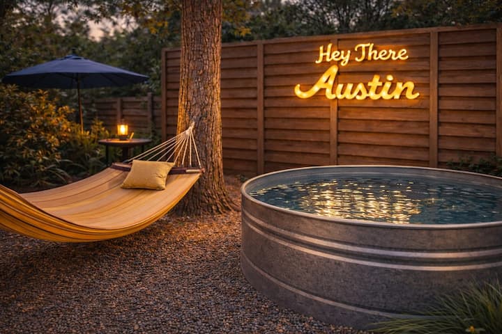 Walk To Rainey & 6th – Pool, Fun For Groups! - Austin, TX