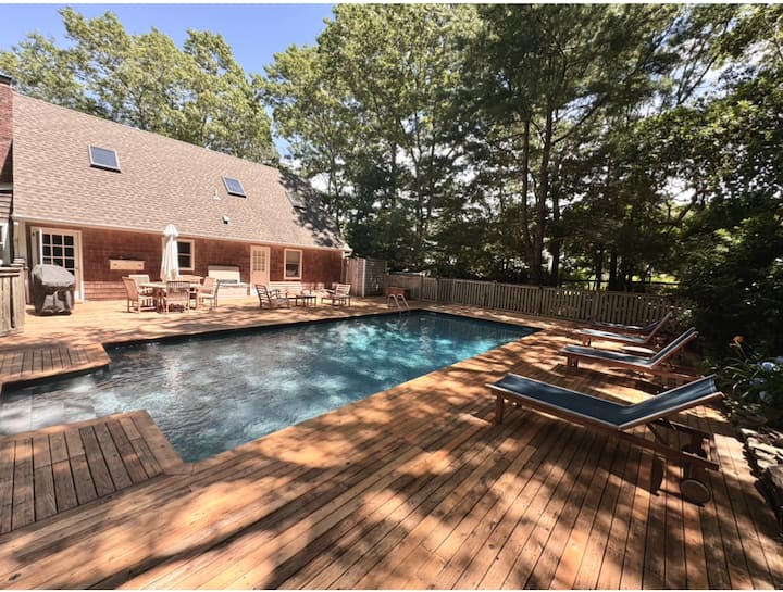 Sag Harbor Chic Four Bedroom Saltwater Pool - Sag Harbor, NY