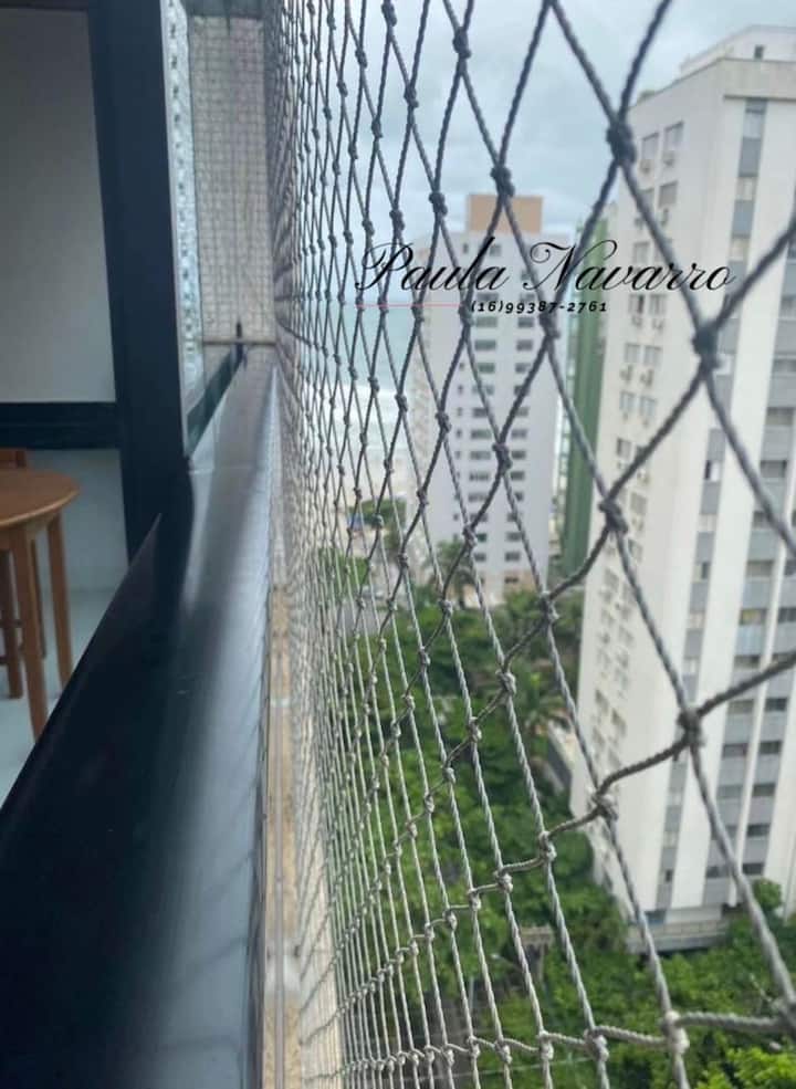 Ap.c/ Vista Lateral Para O Mar- Praia Pitangueiras - Guarujá