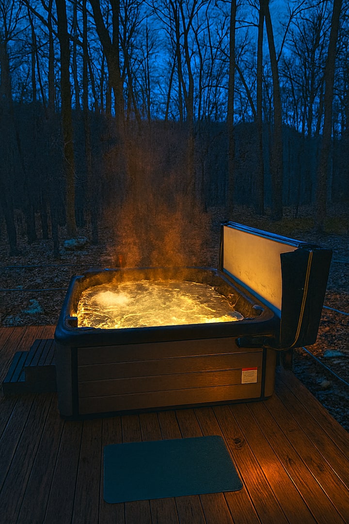 Mountain Escape | King Bed, Hot Tub, Sauna & Pets - West Virginia