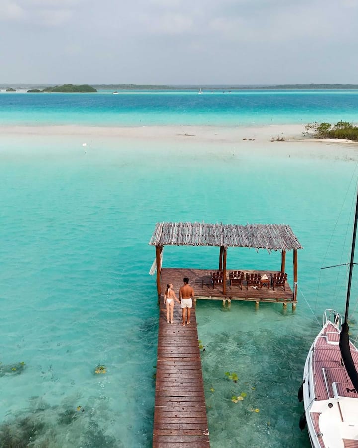 Private Studio + Lagoon Access At Casa Bakal - Bacalar