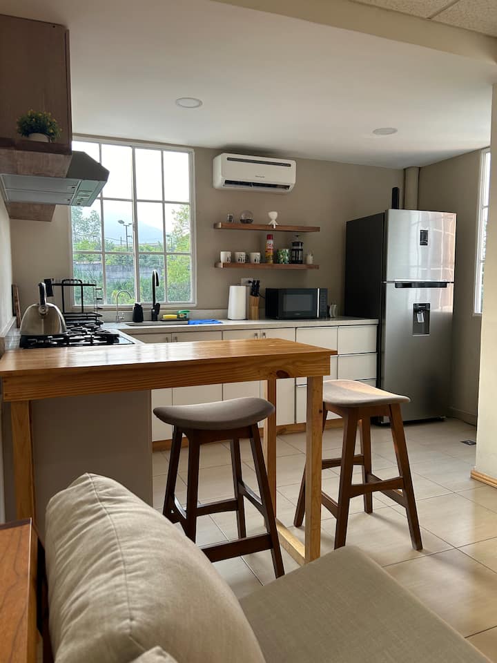 Charming & Furnished 2 Room Apto - El Salvador