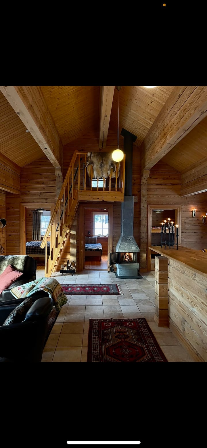 Mysig Fjällstuga Intill Längdspår & Skidsystem - Sweden