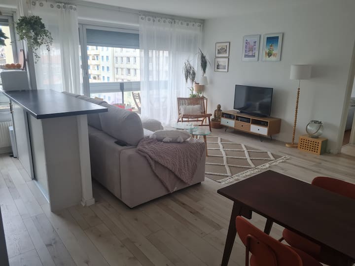 Cosy T2 Centre-ville Avec Vue Et Terrasse - Clermont-Ferrand