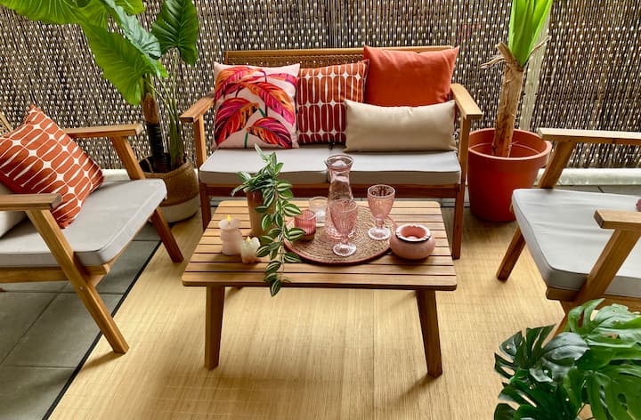 T2 Bohème Terrasse Parking Privé Proche Gare Paris - Draveil