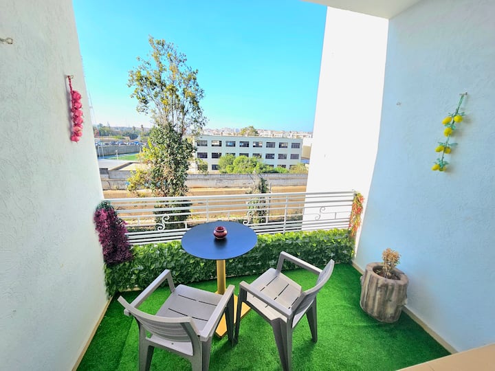 Studio Confort Avec Terrasse -Agdal-bloom Apts 8-3 - Rabat