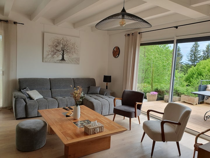 Maison Familiale Proche Du Lac - Marcillac-la-Croisille