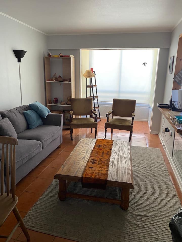Acogedor Departamento Amoblado En Valparaíso - Valparaíso