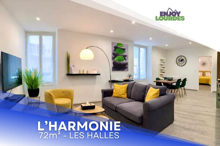 L'harmonie-2 Suites Parentales-hyper Centre-72 M² - Lourdes