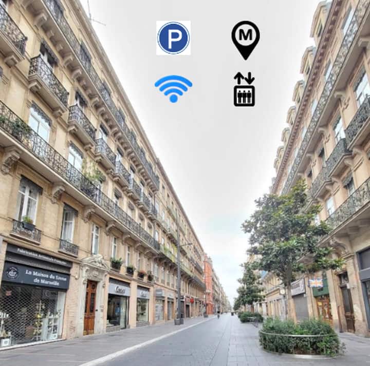 Chez Claire - Quartier Place Du Capitole - Clim - Toulouse