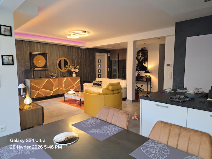 La Belle Etape, Appartement Cosy Avec Jardin - Hambach