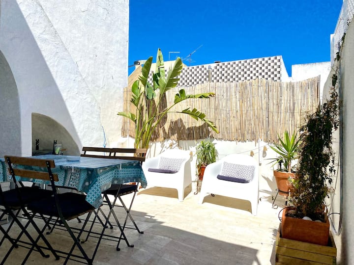 Casa Santafe Maison Rénovée Climatisée - Olhão