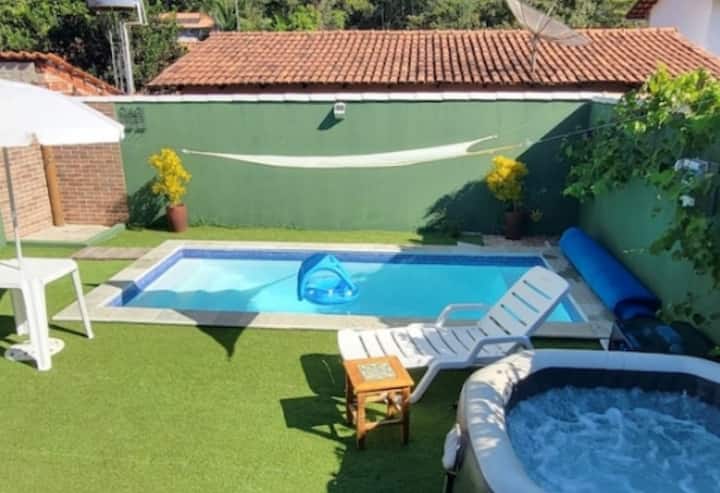 Casa Verde, Piscina Aquecida E Hidromassagem - Pirenópolis
