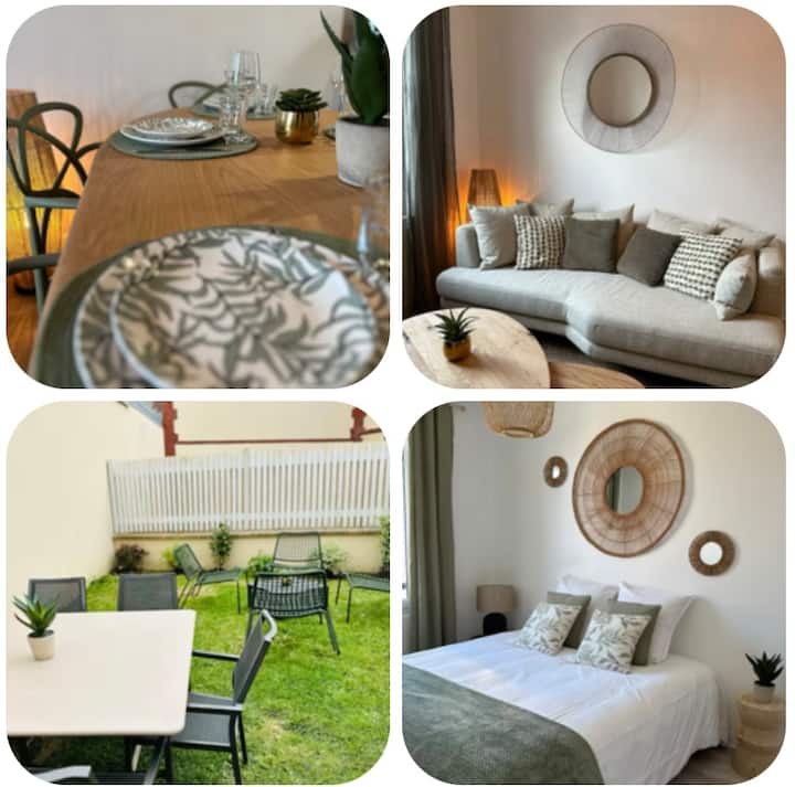 Maison Sauge : Calme, Charme & Jardin - Deauville