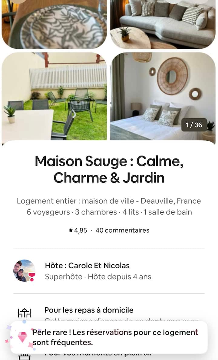 Maison à Deux Pas Du Centre Et De Trouville - Deauville