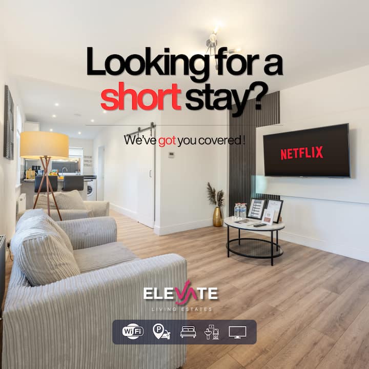 3bed House•sleeps6•family•garden•wifi•free Parking - Northampton
