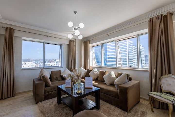 Appart à 2 Chambres En Centre-ville Avec Vue Mer - Tangier