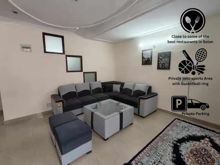 The Avery House | 2bhk + Patio - Solan