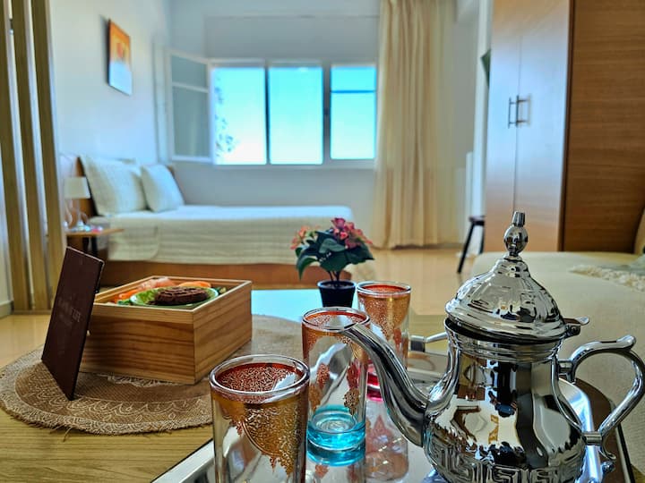 Studio Confort Avec Belle Vue-agdal-bloom Apts 8-2 - Rabat