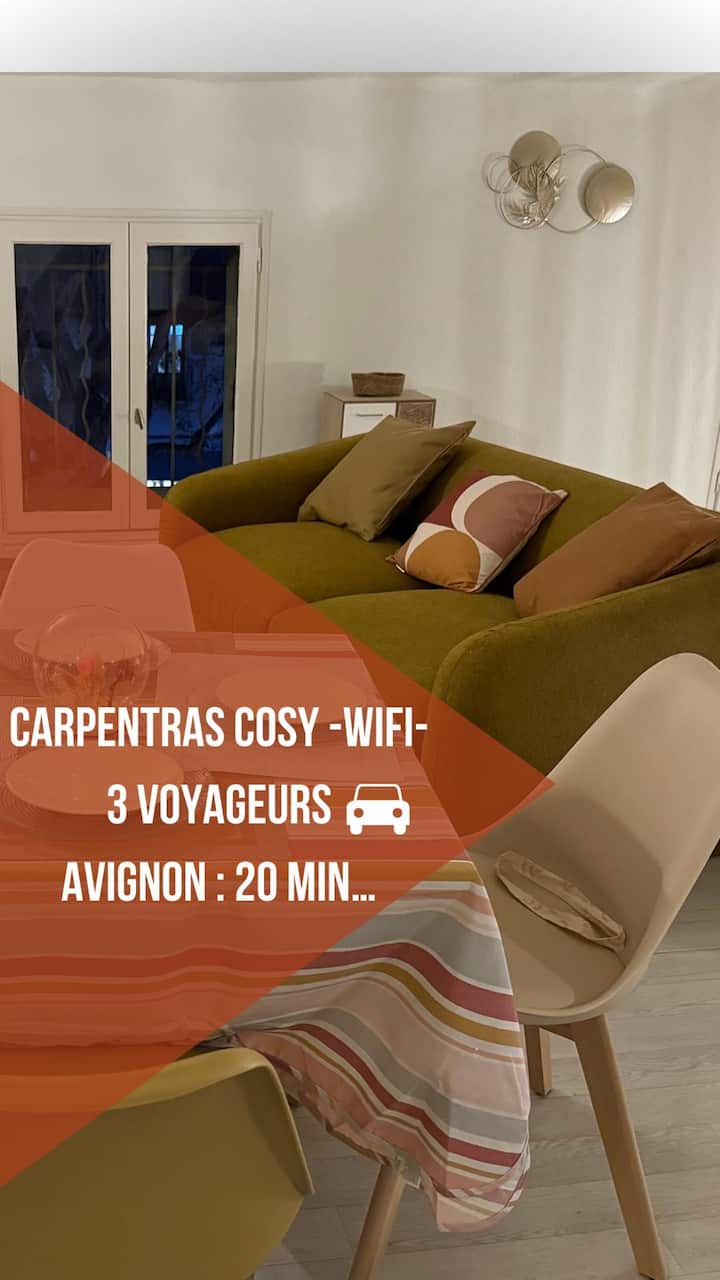 Carpentras Cosy& 3 Voyageurs& - Carpentras
